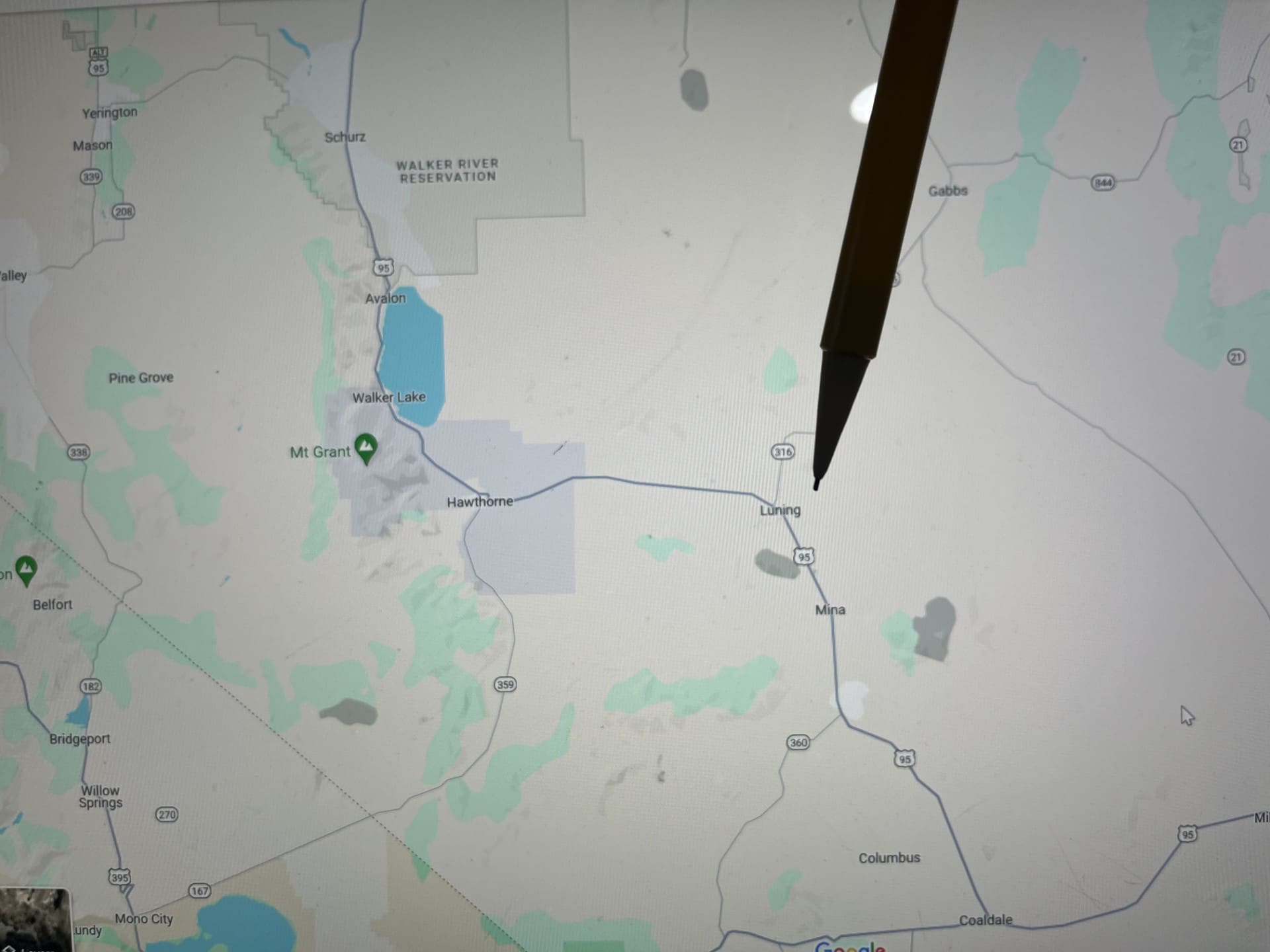 .0960 ACRE IN THE OLD TOWNSITE OF LUNING, NEVADA ~ M3 ZONING SO ...